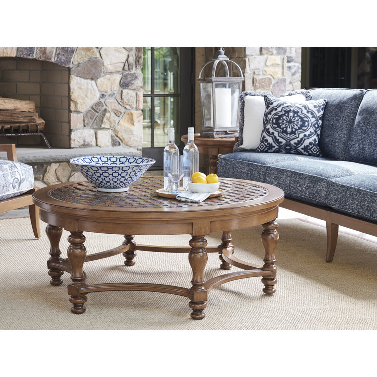 Tommy Bahama Outdoor Harbor Isle Round Cocktail Table | Wayfair
